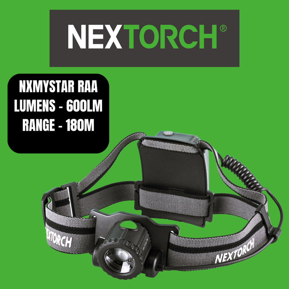 Nextorch MyStar RAA Battery Usage Headlight, 360 Focus-Adjustable Beam ...