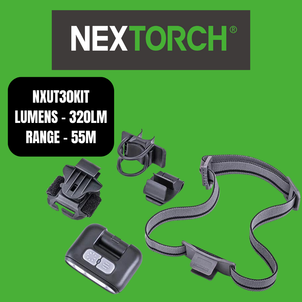 Nextorch UT30KIT Compact Rechargeable Multi-Function Light, On-Off Mot ...